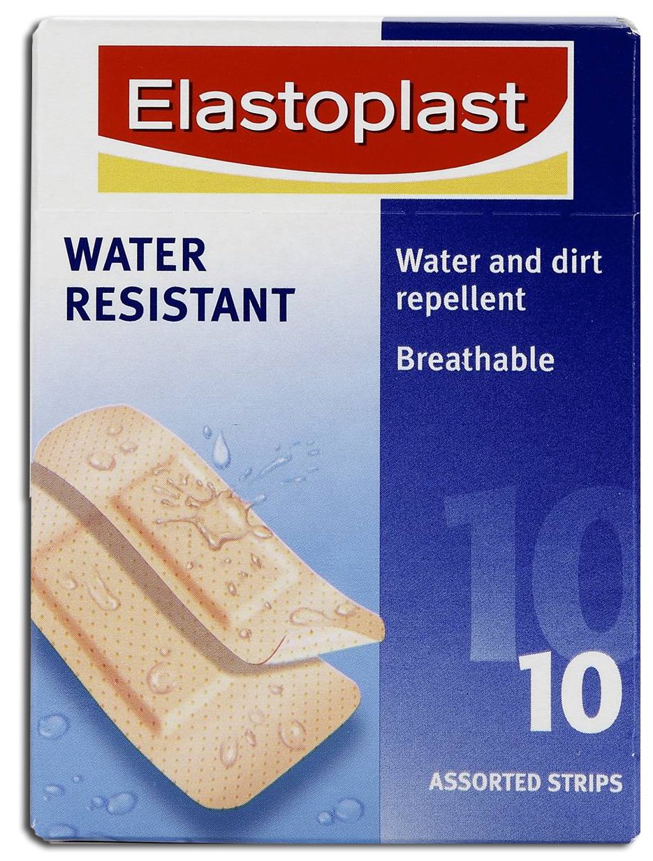 Elastoplast Water Resistant Plasters 10s: Amazon.co.uk: Health ...