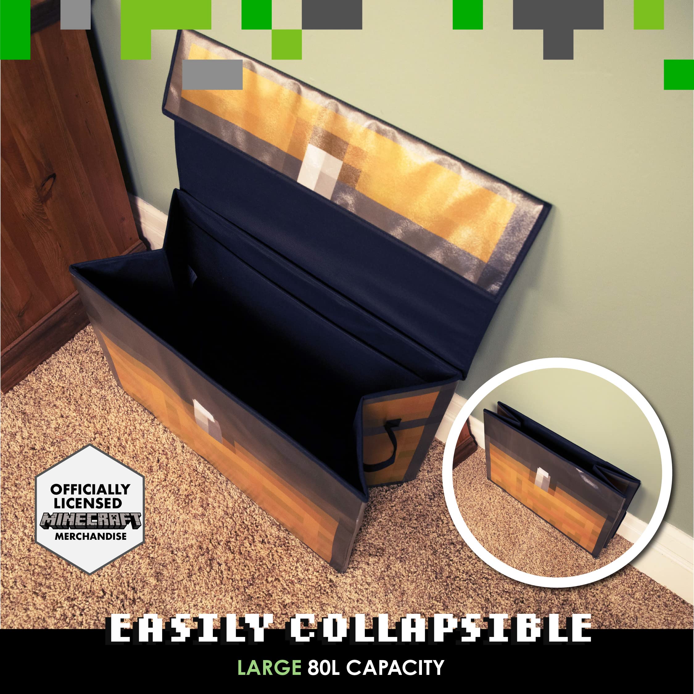 Mua Paladone Minecraft Treasure Chest Storage Box - Officially Licensed ...