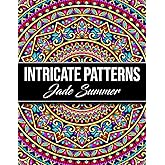 Amazon.com: Intricate Flowers: An Adult Coloring Book with 50 Detailed ...