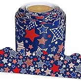 Amazon.com: Whaline 32.8ft Patriotic Bulletin Board Borders Red Blue ...