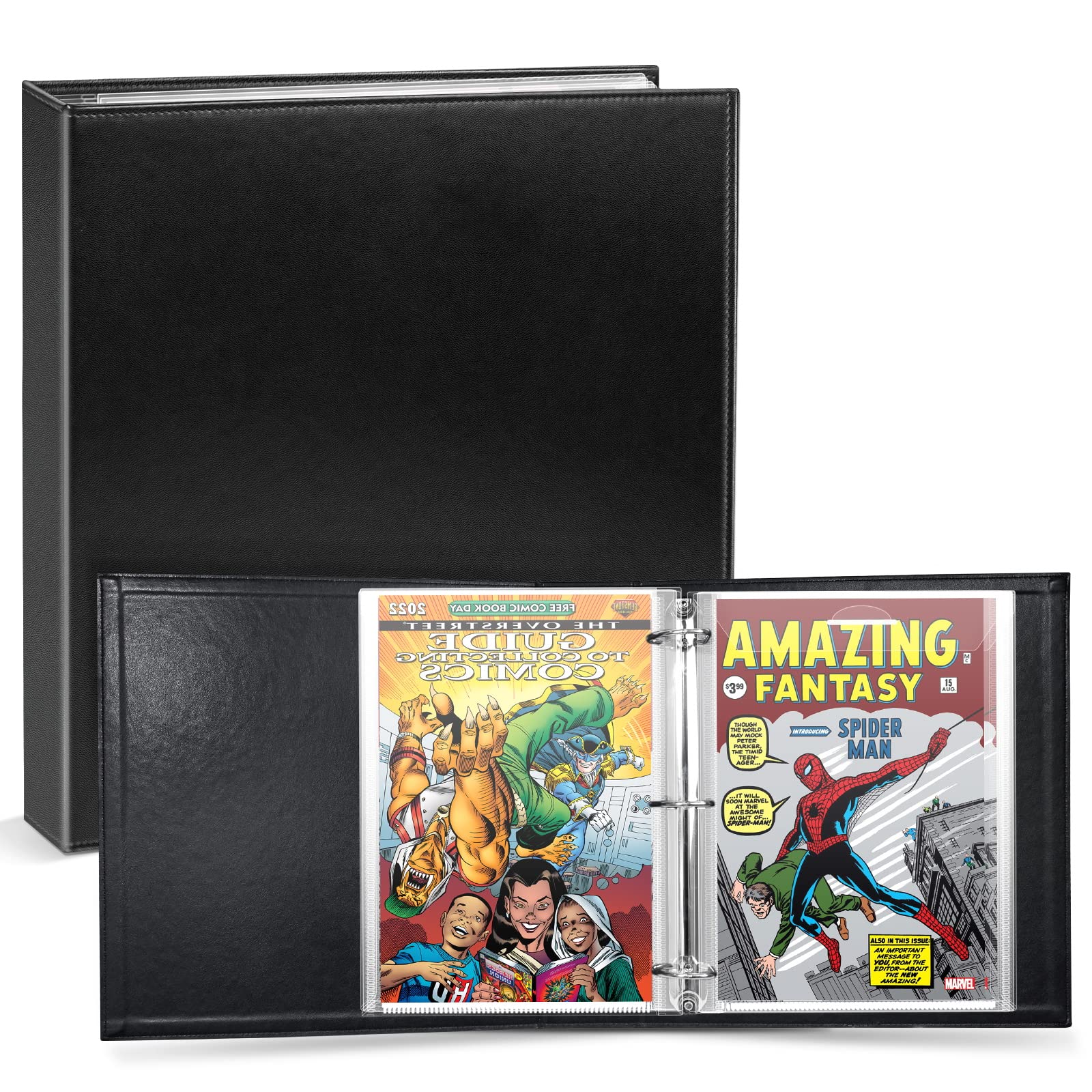 Comic Book Storage Album, Comic Book Binder - for Current, Silver Age ...