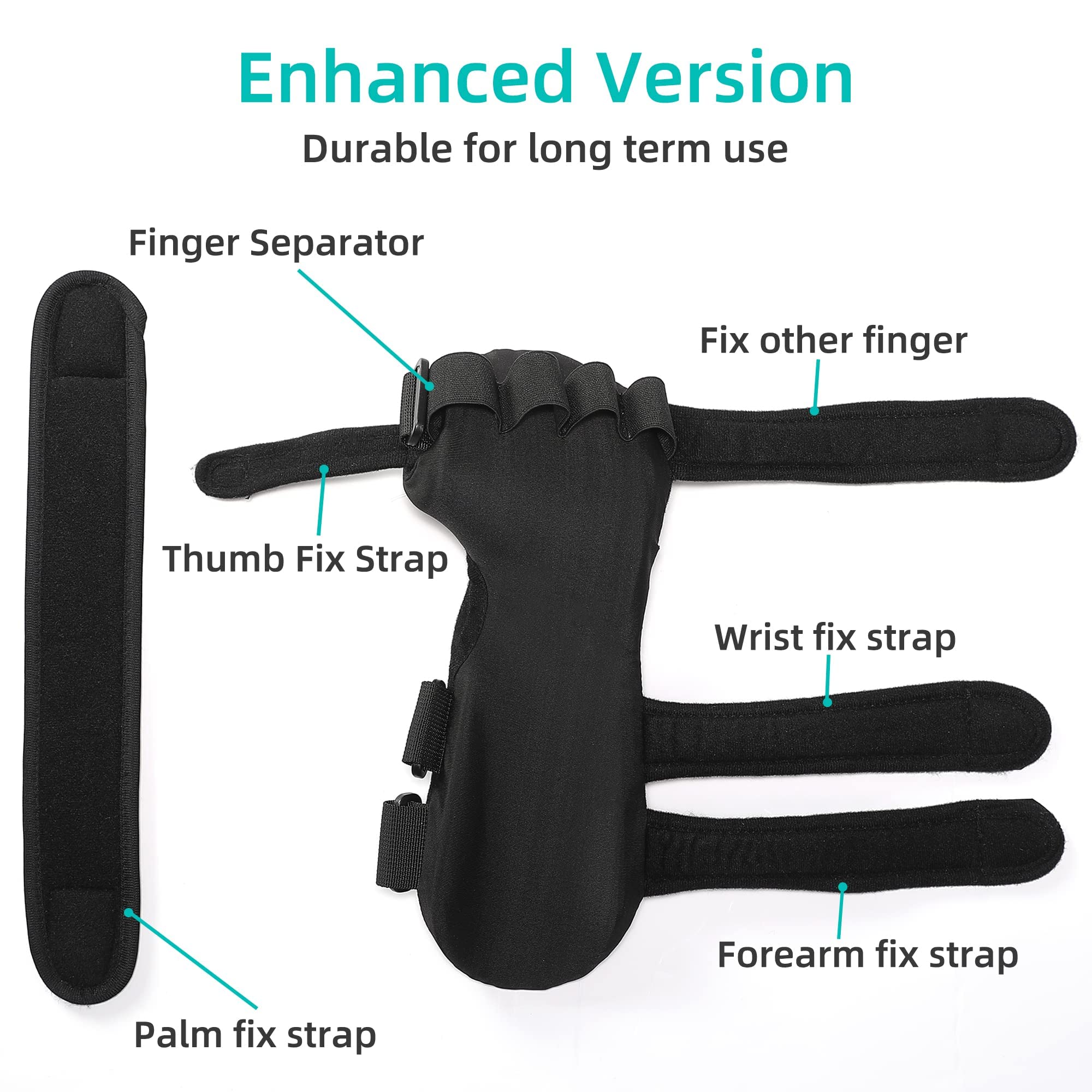 Mua Fanwer Resting Hand Splint with Finger Separators - Hand Brace for ...