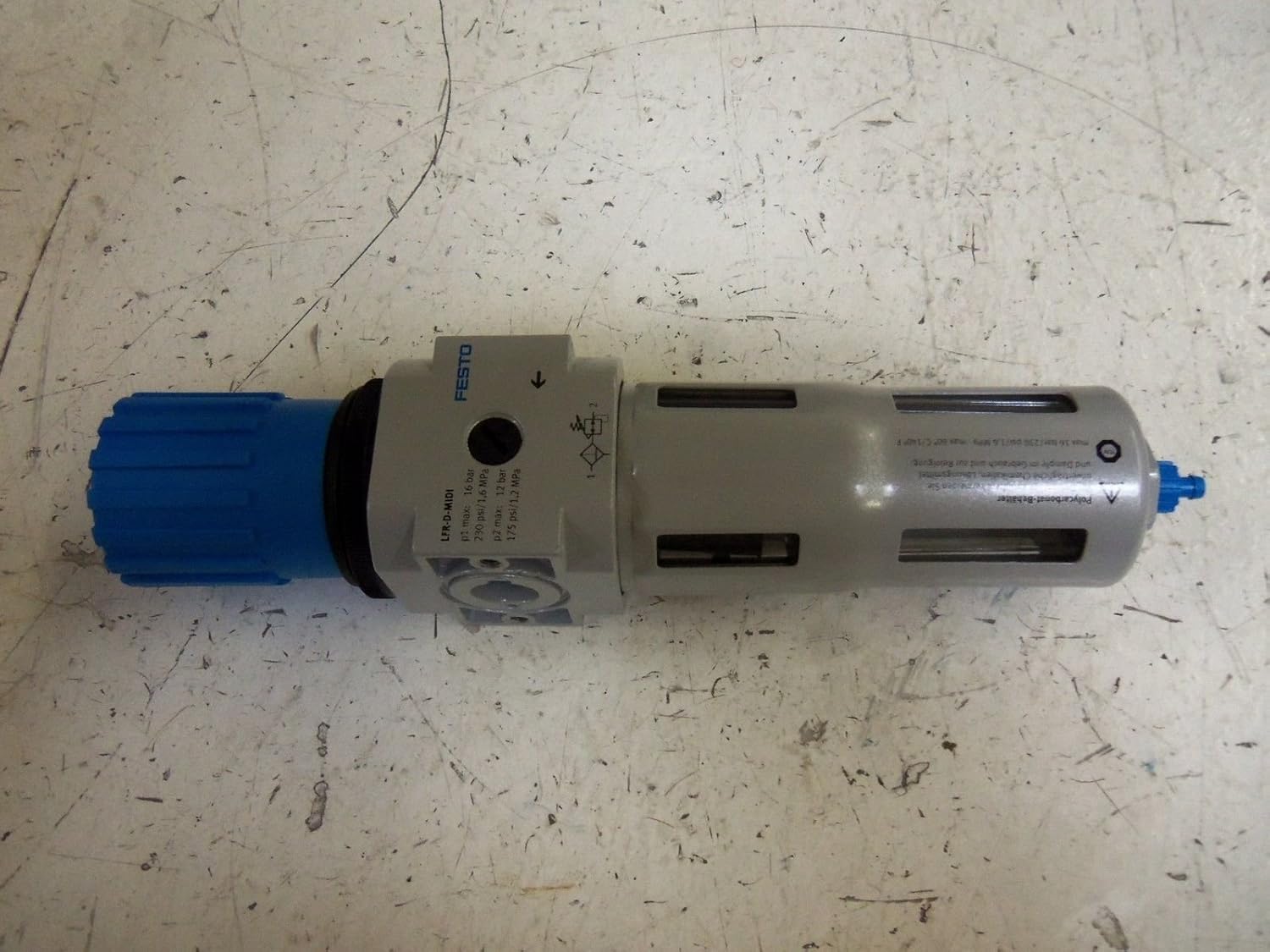 Festo LFR-D-MIDI Filter Bowl 16 bar-p1 12 bar-p2: Amazon.com ...