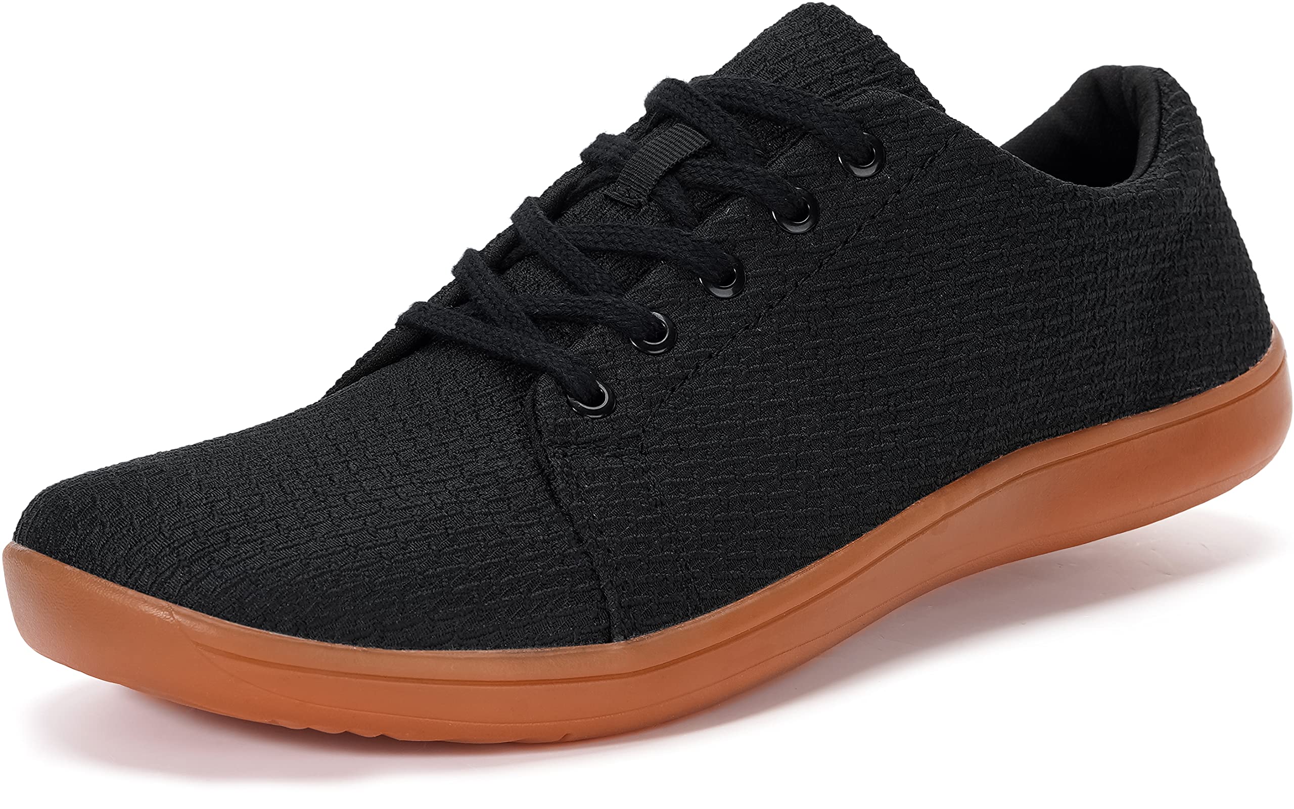 WHITIN Men's Casual Barefoot Knit Minimalist Sneakers Wide Width fit ...