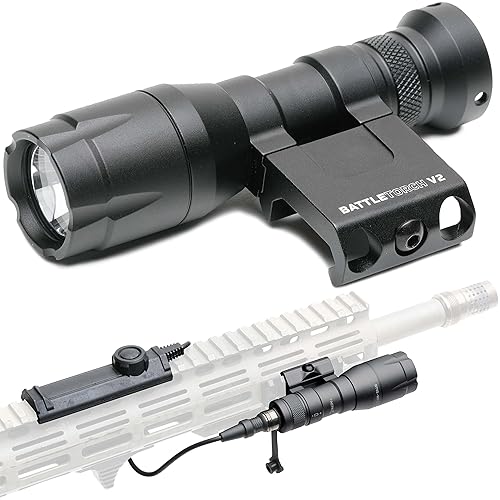 Tacticon Battletorch V2 | Rifle Mounted Miniature Flashlight| Combat ...