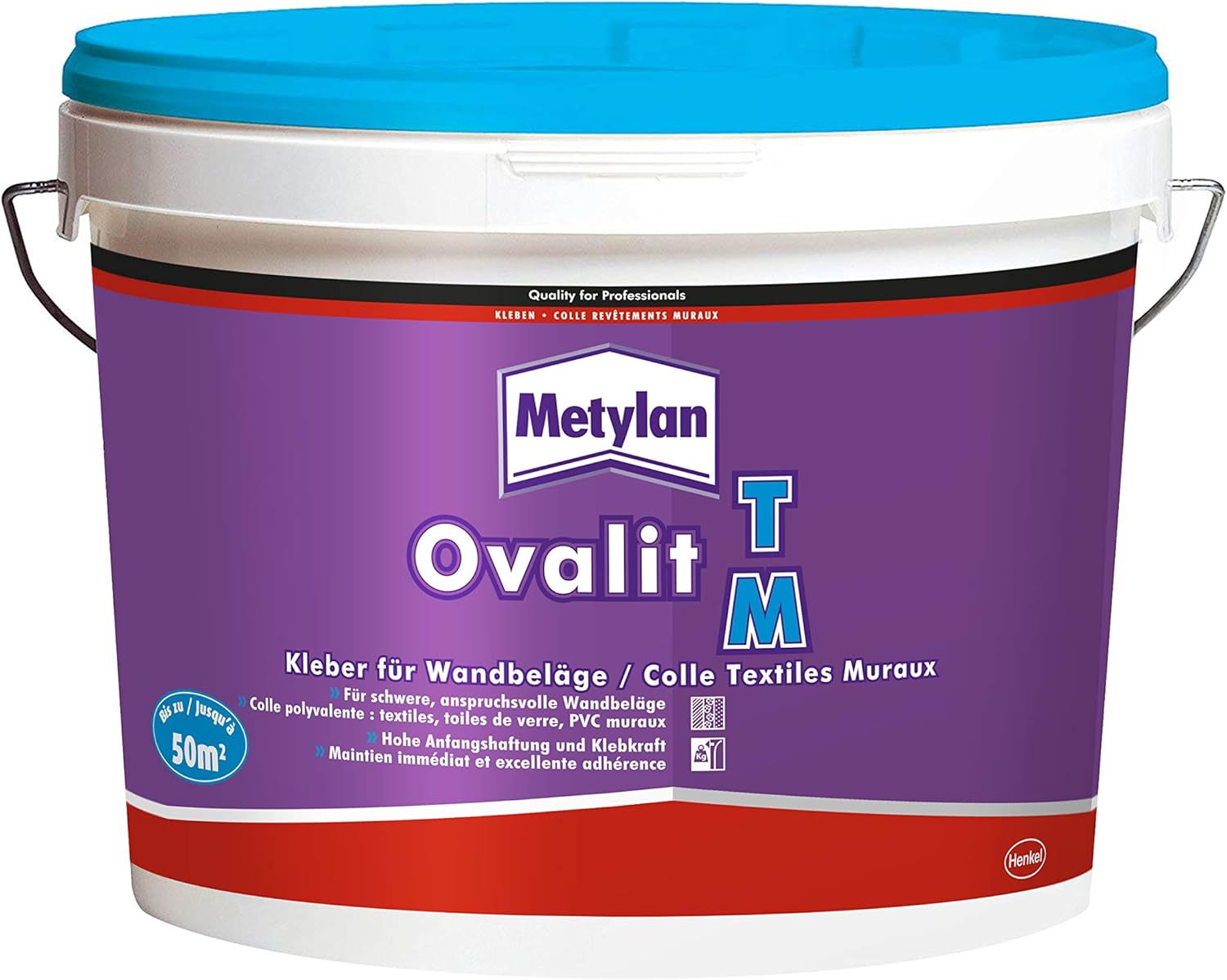 Metylan 44567" Ovalit TM Wall Covering Adhesives/Paste Additive, White ...
