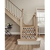 Amazon.com: FLFK White Stair Decals Set of 5 - Stair Stickers Decals ...