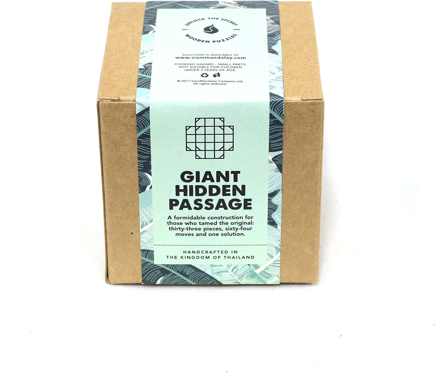 SiamMandalay Giant Hidden Passage: Handmade & Organic Wooden Burr ...
