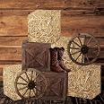 Amazon.com: Gameza Western Hay Bales Boxes Decor, Western Cowboy Party ...