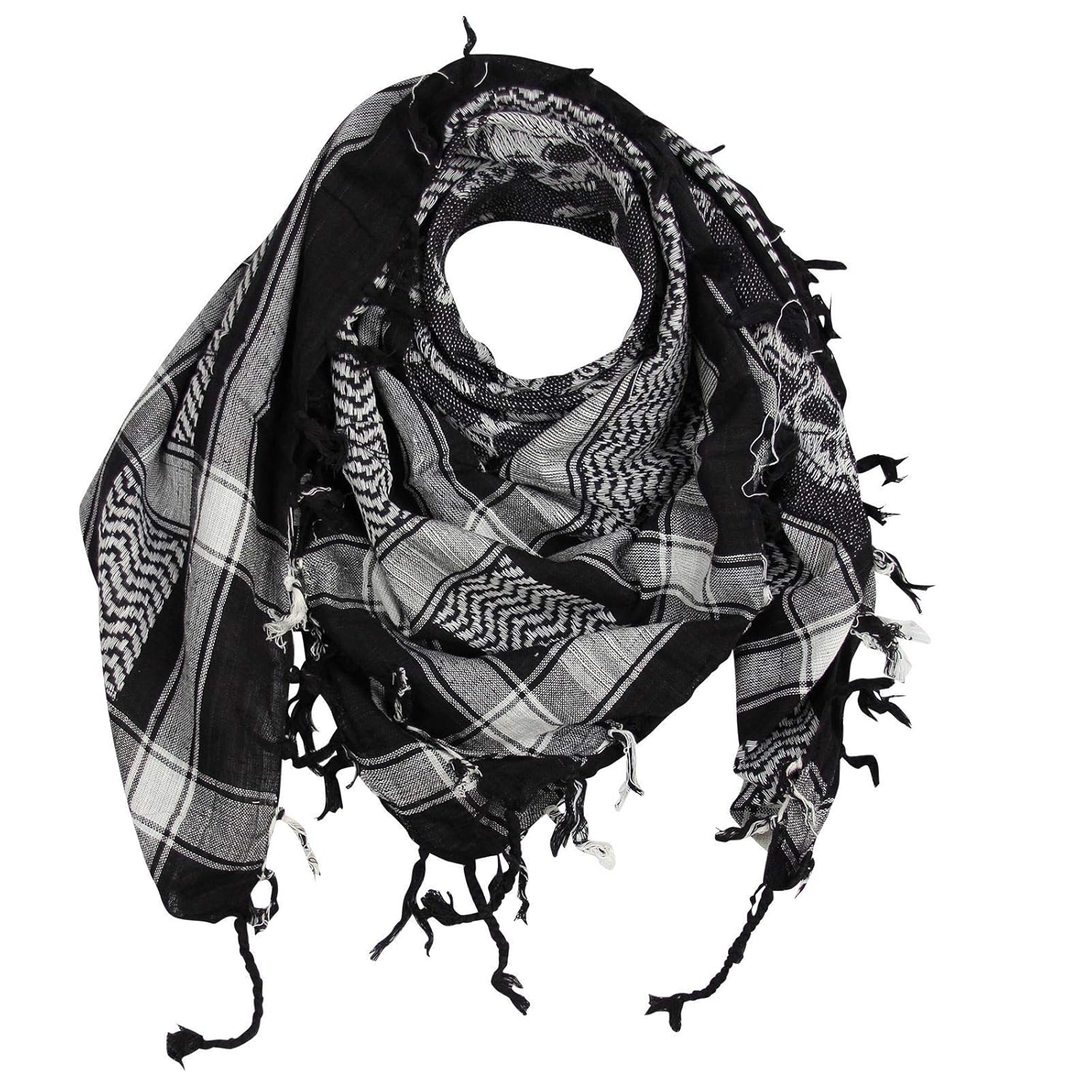 Freak Scene® Pali-scarf with skull pattern 4° PLO scarf ° 40x40 inch ...