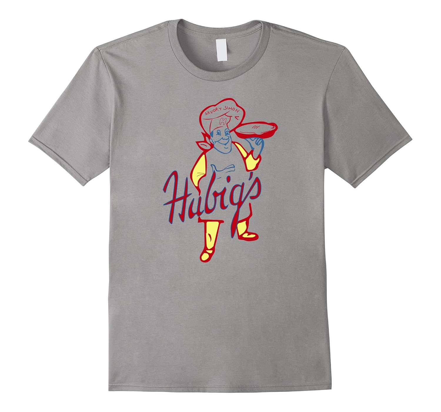 Hubigs Pies Savory Simon Chef New Orleans Tee Shirt-4LVS