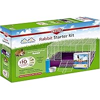 Amazon.com : Kaytee My First Home Starter Kit Habitat for Pet Rabbits ...