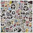 Amazon.com: 50 Pack Pcs Barber Stickers for Water Bottles Waterproof ...