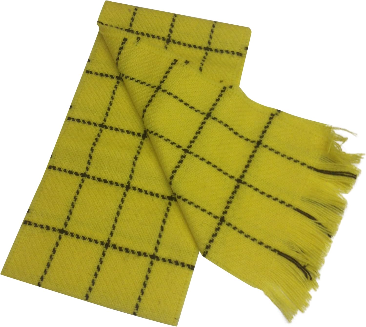 Rupert The Bear Style Scarf 100% Pure Wool Made In Scotland – BigaMart