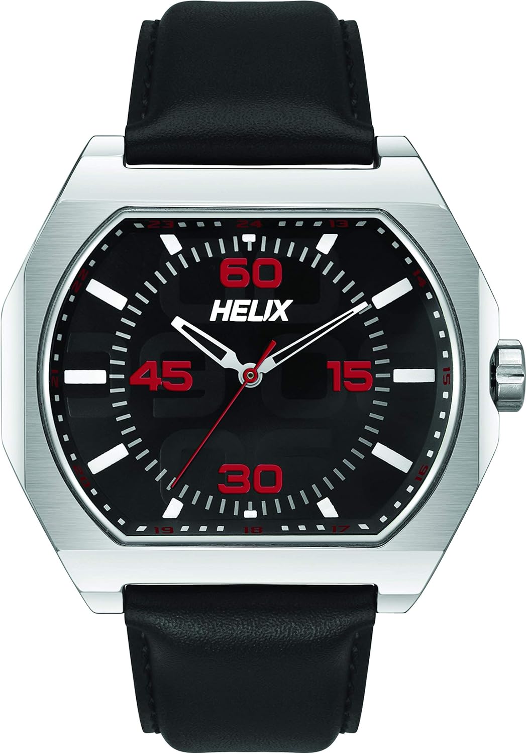 Buy Helix Analog Black Dial Men's Watch-TW040HG00 at Amazon.in