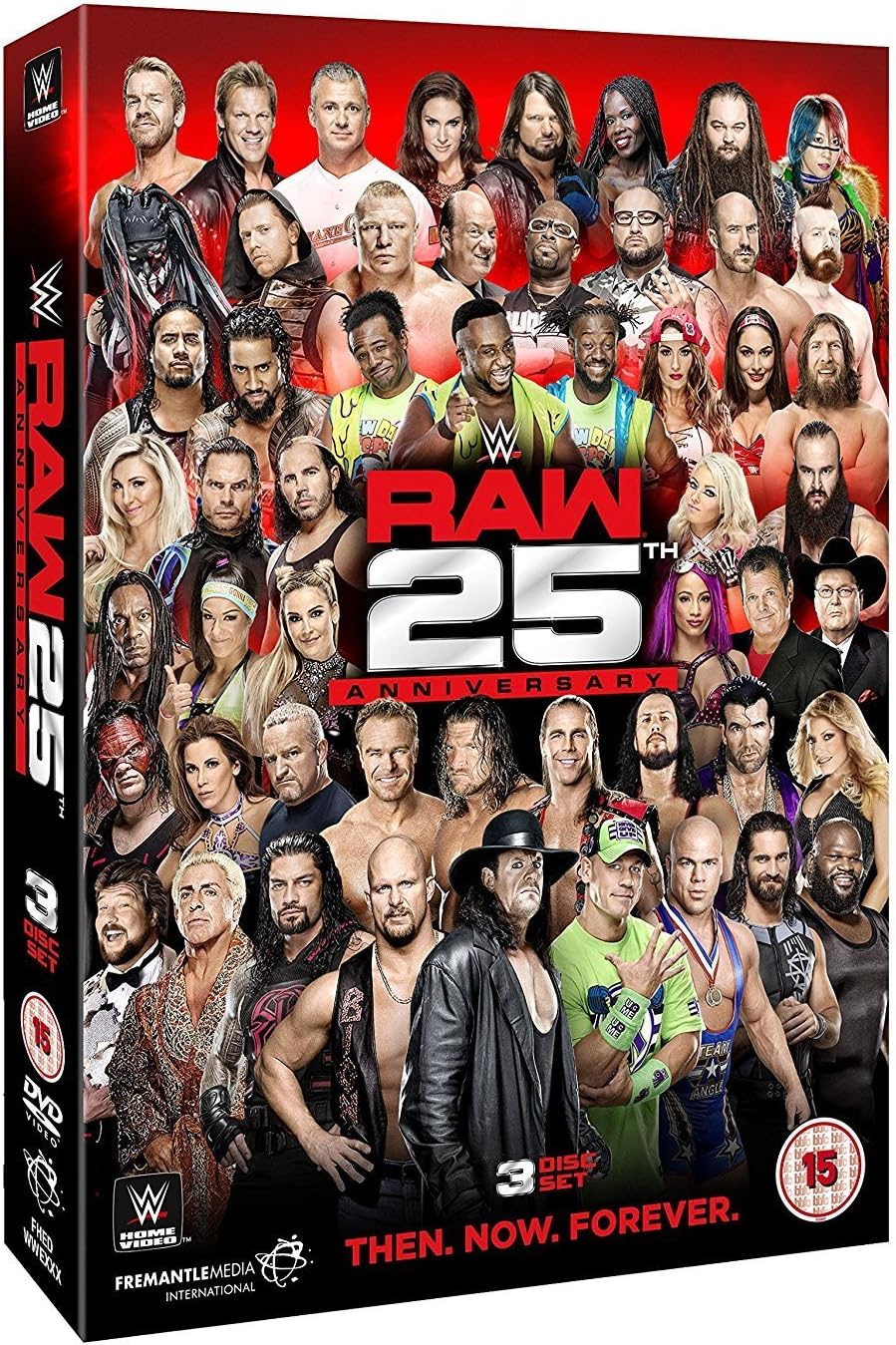 WWE: RAW 25th Anniversary [DVD]: Amazon.co.uk: Stone Cold Steve Austin ...