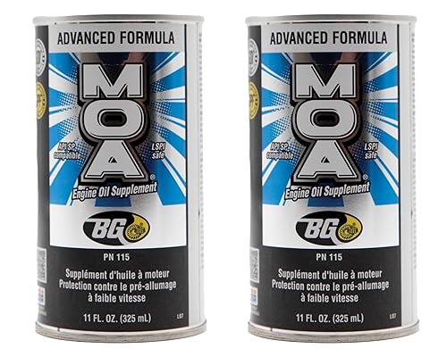 2 - Pack Bg MOA Motor Oil Additive (2) 11oz. Cans in Bahrain | Whizz ...