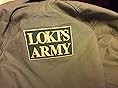Amazon.com: Norse God Loki Helmet Patch Iron On Applique - Olive Green ...