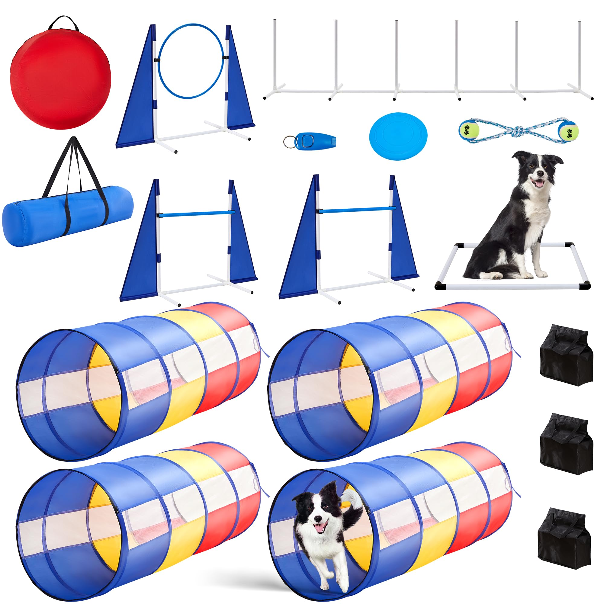 **MISSING PARTS O Dog Agility Training Equipment,Course Backyard Set ...
