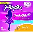 Amazon.com: Playtex Gentle Glide 360 Tampons, Plastic, Super Plus ...