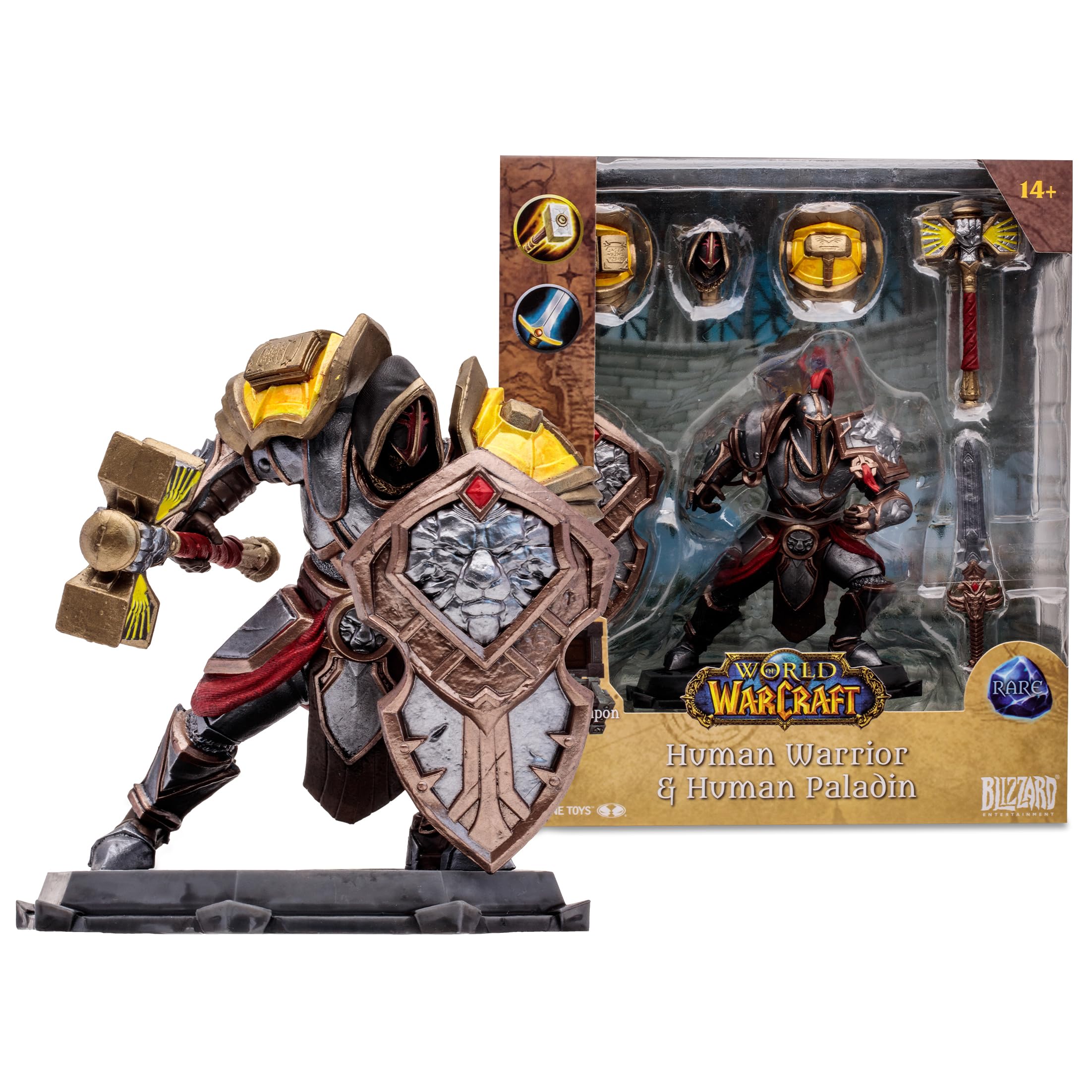 Mua McFarlane Toys - World of Warcraft Human: Warrior/Paladin (Rare) 1: ...