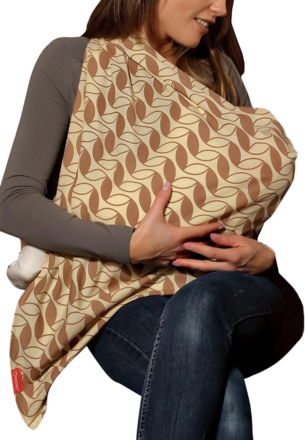 Mama Designs Mamascarf – Nursing and Breastfeeding Scarf – Lightweight ...