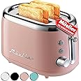Mueller Retro Toaster 2 Slice with 7 Browning Levels and 3 Functions ...