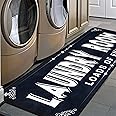 Amazon.com: EYECY Farmhouse Laundry Room Rug Runner 20"x59" Non Slip ...