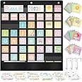 Amazon.com: Pastel Classroom Calendar Pocket Chart for Kids Learning ...