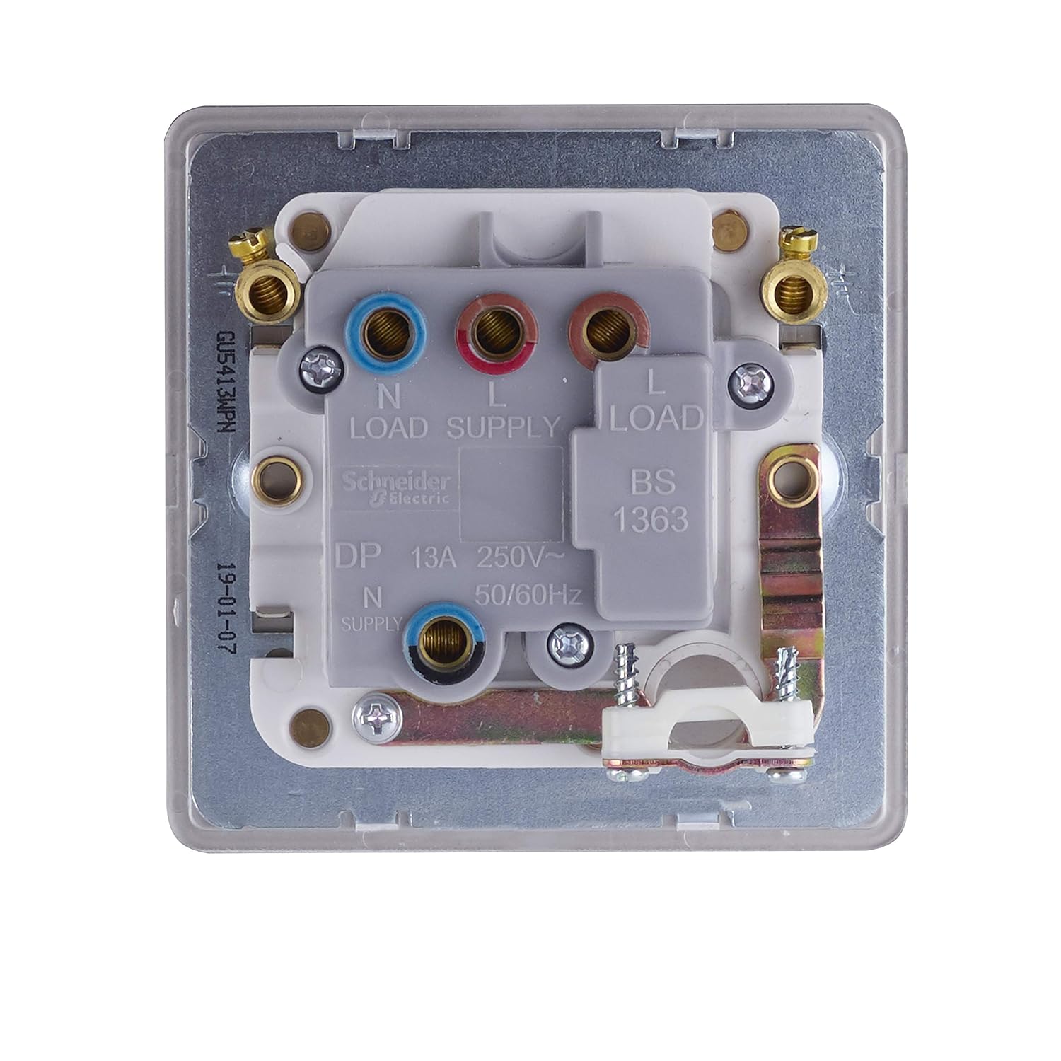 Schneider Electric Ultimate Screwless Flat Plate – Switched Fused ...
