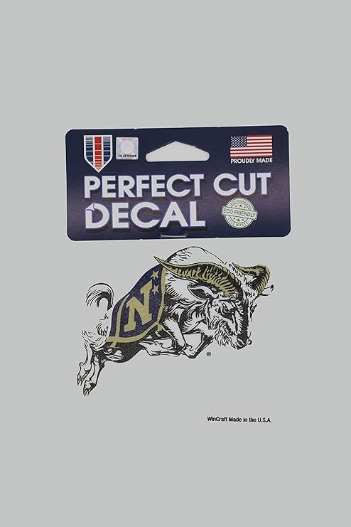 Us Naval Academy Navy Goat Logo Canvas