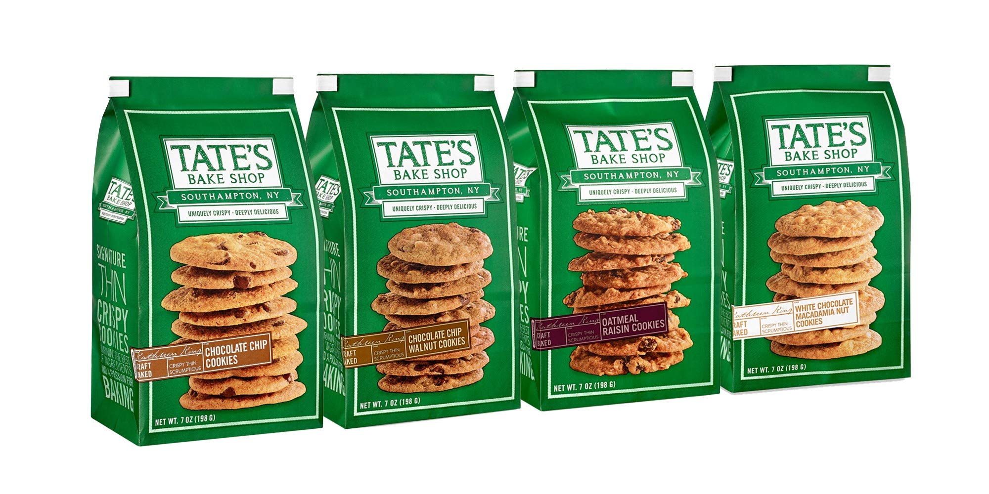 Amazon.com : Tate's Bake Shop Spring Cookie Variety Pack, 4 Count ...