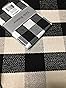 Amazon.com: Buffalo Check Rug Woven Farmhouse Kitchen Rug with Tassel ...
