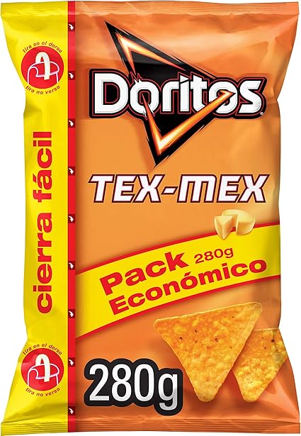 Doritos Tex Mex - Sabor a Queso, 280 gr: Amazon.es: Alimentación y bebidas