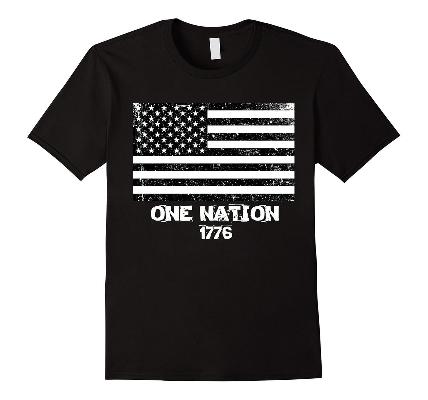 USA Flag One Nation 1776 T Shirt 4th of July Shirt-Art – Artvinatee