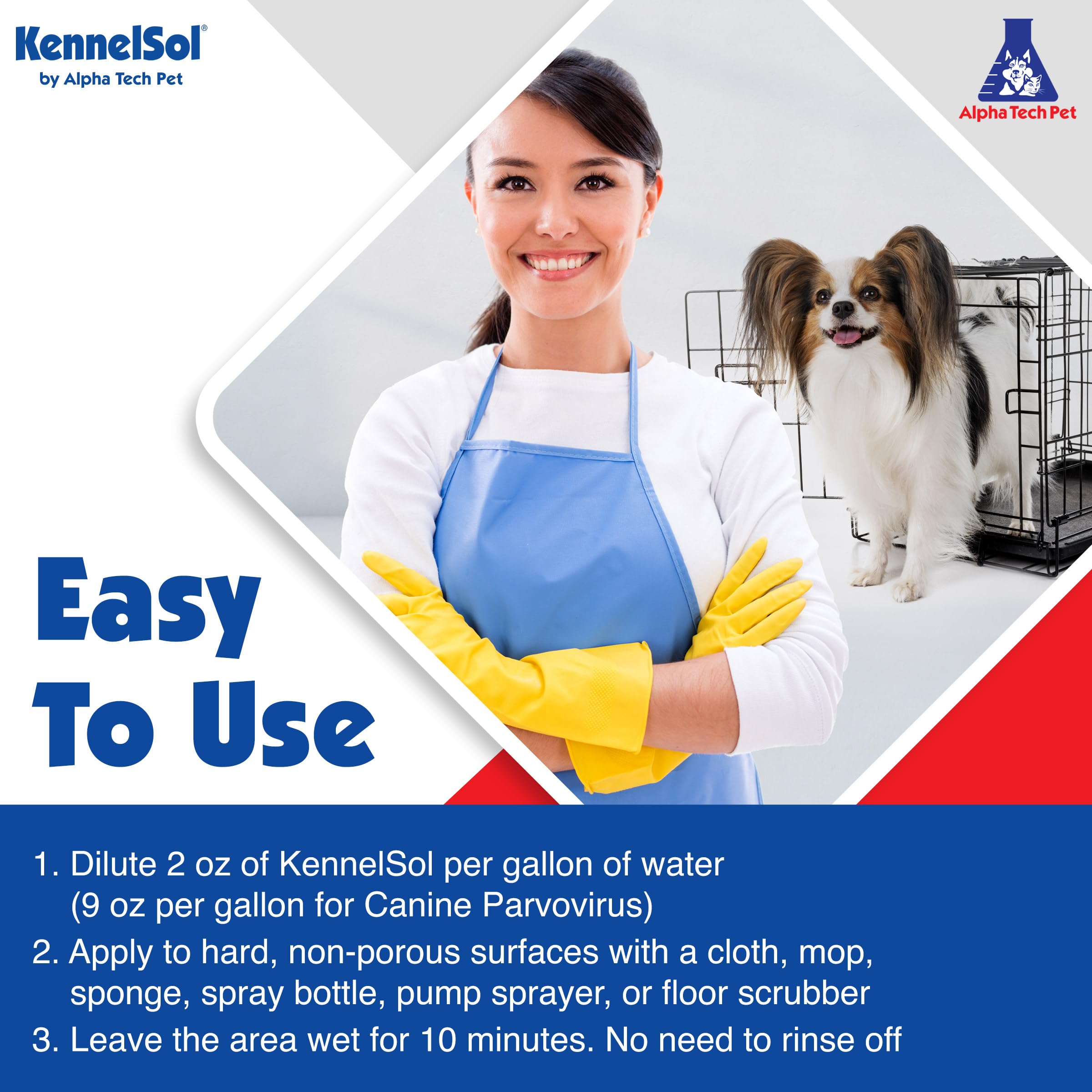 Mua KennelSol 1-Step Kennel Cleaner - EPA Registered Liquid Concentrate ...