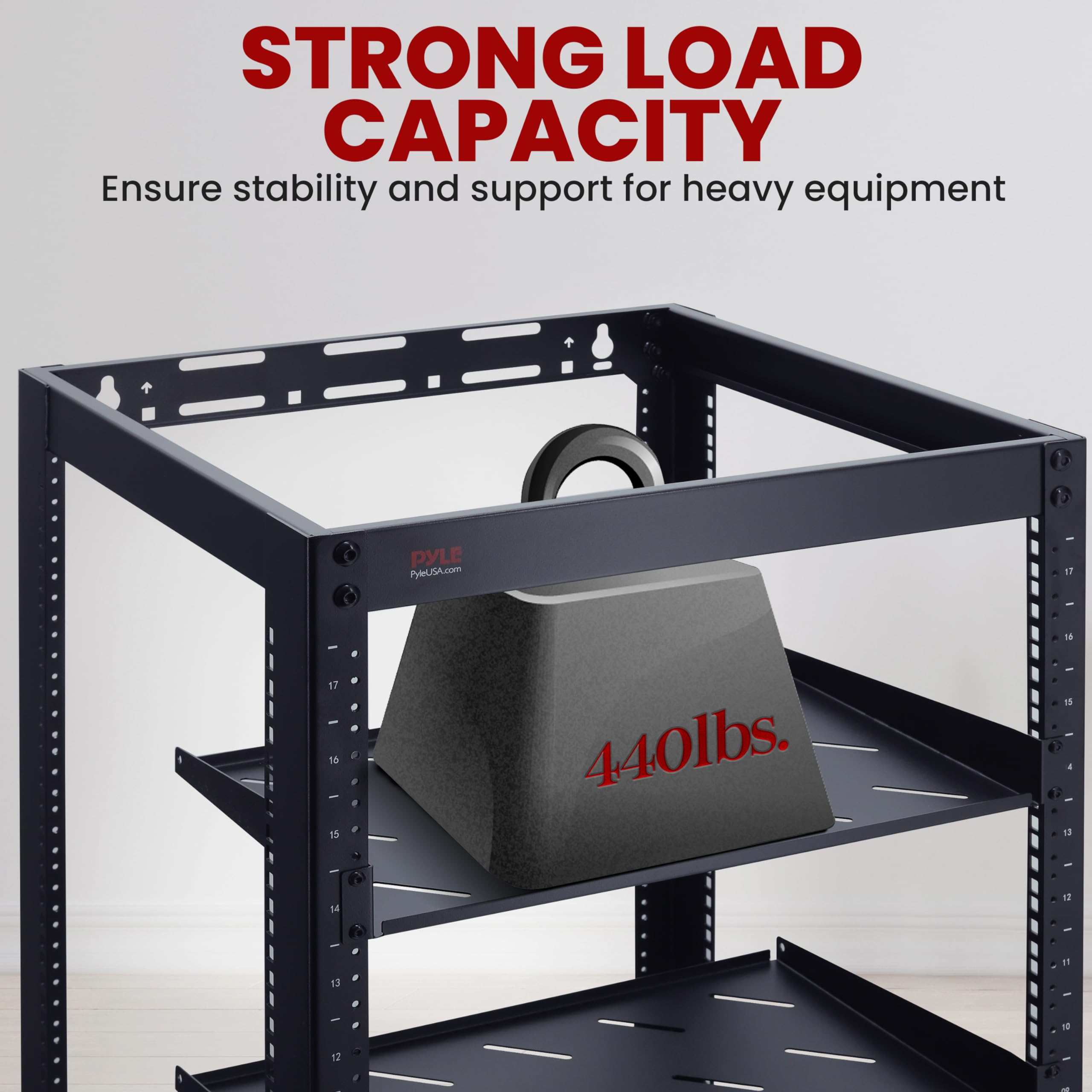 Mua 20U Server Rack Network Cabinet - Open Frame Rack, Wall Mountable ...