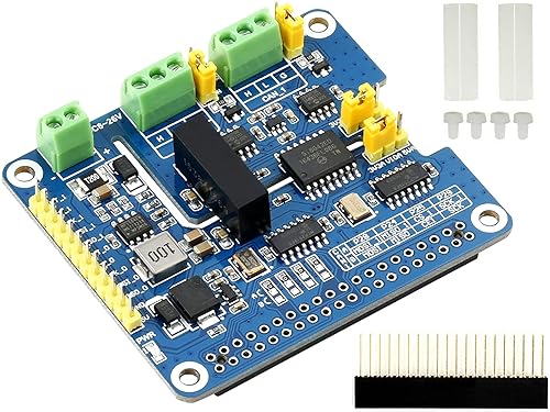 2-Channel Isolated CAN FD Expansion HAT for All Raspberry Pi, Support ...