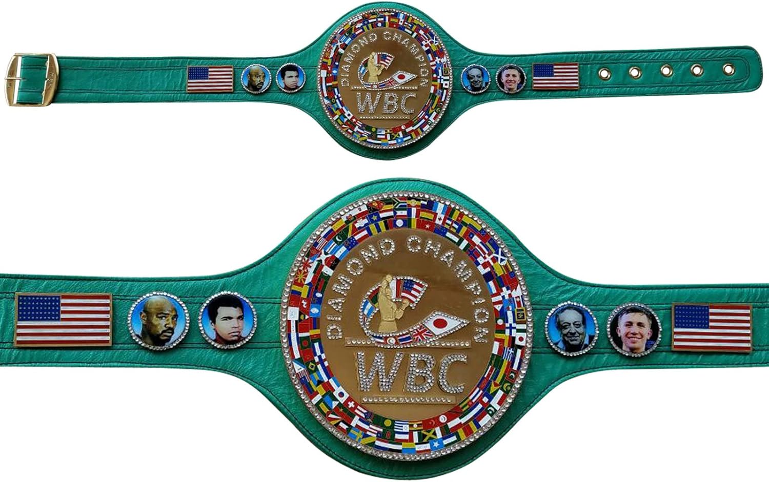 justprostyle nuevo WBC diamante cinturón de título de campeón tamaño ...