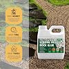 Quick Dry Mulch Gravel Binder Glue, 135.59oz Clear Mulch Glue, Strong ...