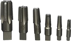 Amazon.com: IRWIN Tap Set, Taper Pipe, 6-Piece (1921ZR) : Industrial ...