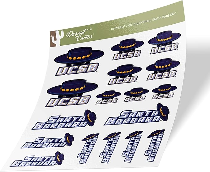 Amazon.com: University of California Santa Barbara UCSB Gauchos NCAA ...