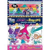 Dreamworks Trolls: TrollsTopia: Living in Harmony Coloring & Activity ...