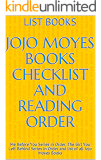 JOJO MOYES - SERIES READING ORDER (SERIES LIST) - IN ORDER: GIRL YOU ...