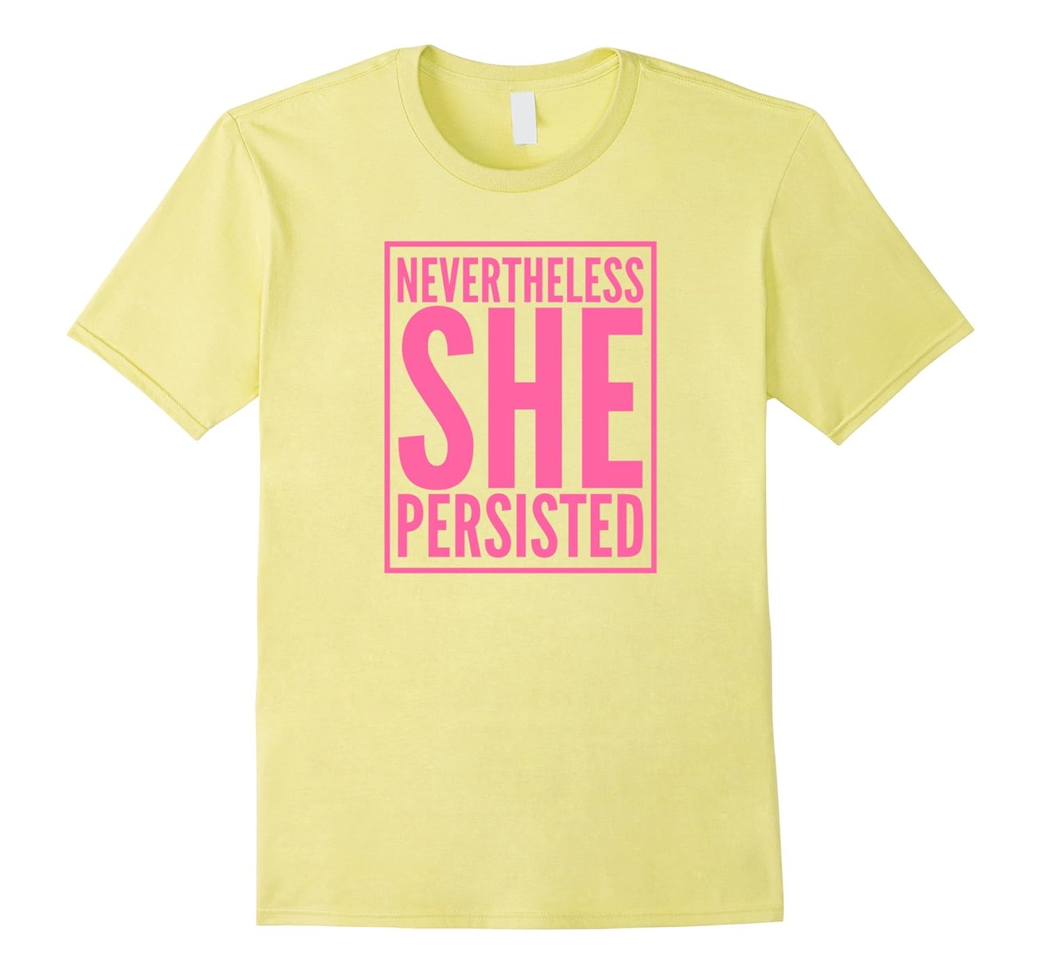 Pink She Persisted Shirt Never The Less Shirt-TD – Teedep