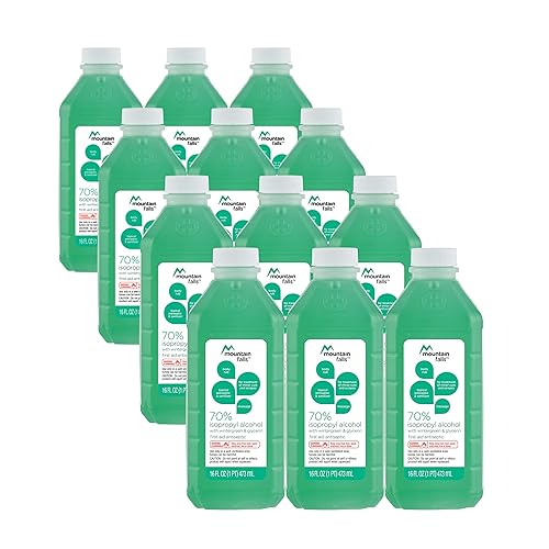 Mountain Falls 70% Isopropyl Alcohol First Aid Antiseptic for Treatment ...
