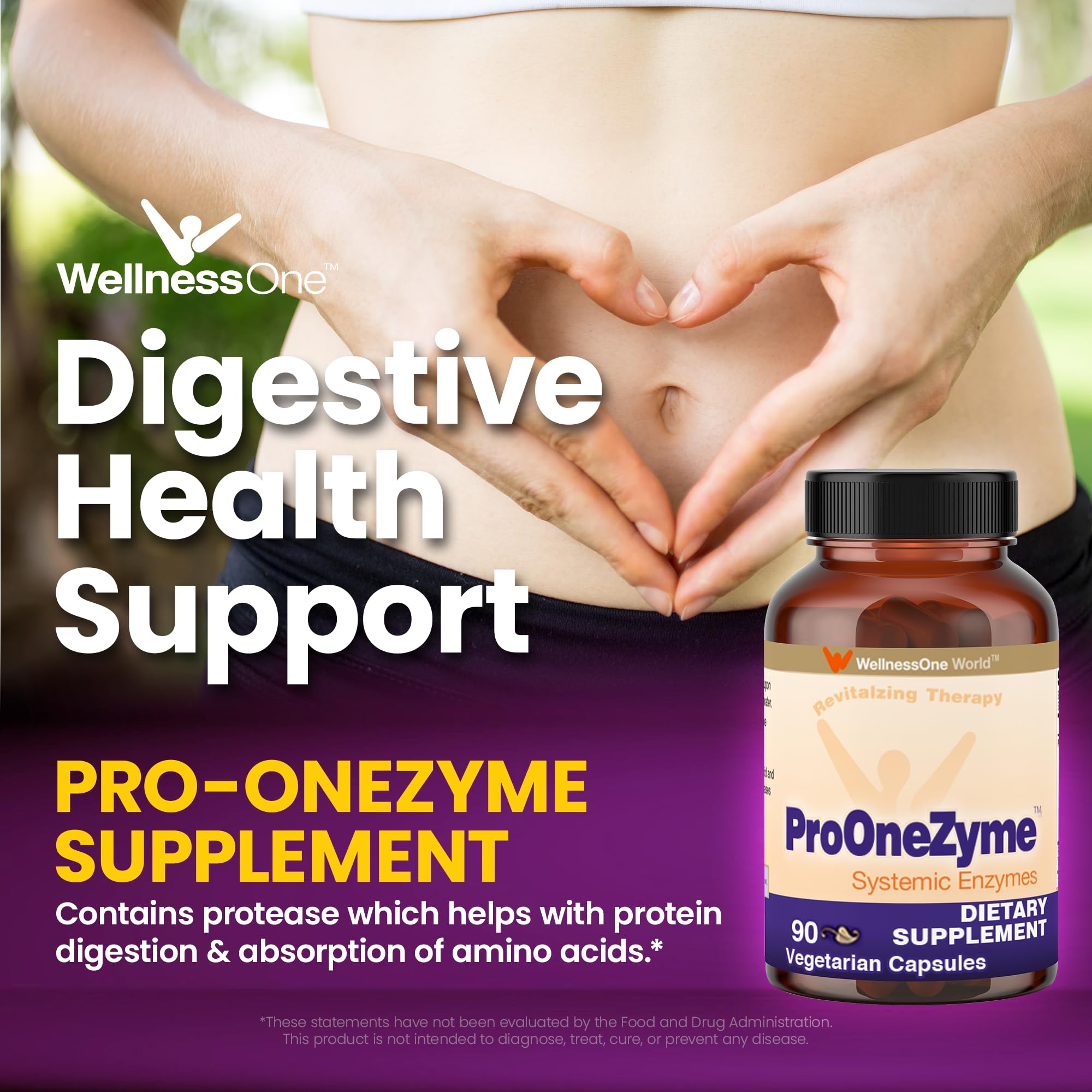 Mua ProOneZyme Systemic Proteolytic Enzymes Supplement - Digestive ...