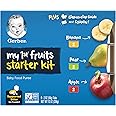 Amazon.com: Gerber My 1st Fruits Starter Kit, Banana, Pear & Apple ...