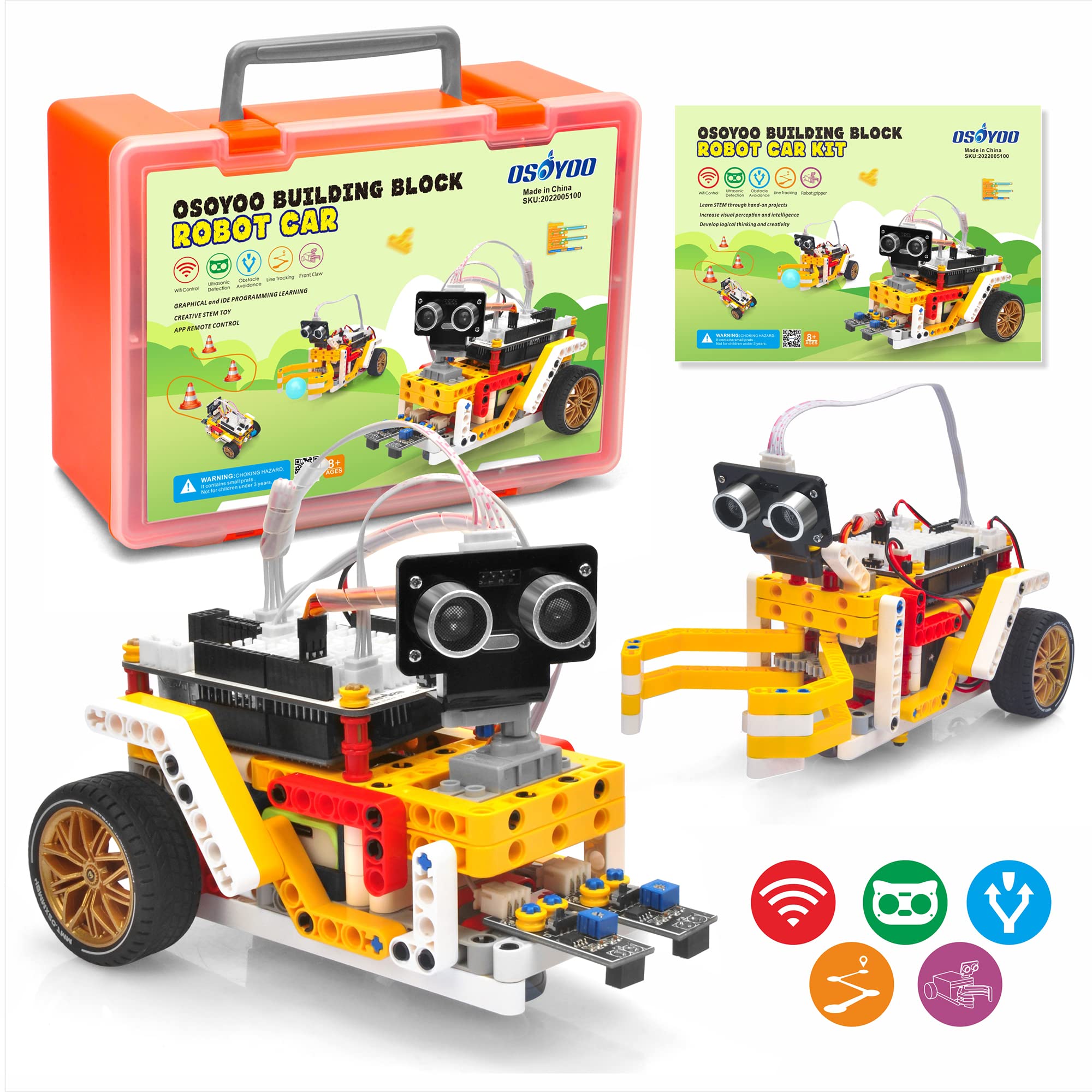 Mua OSOYOO Blocks, Programming Robot, STEM Educational Toy, WiFi IoT ...