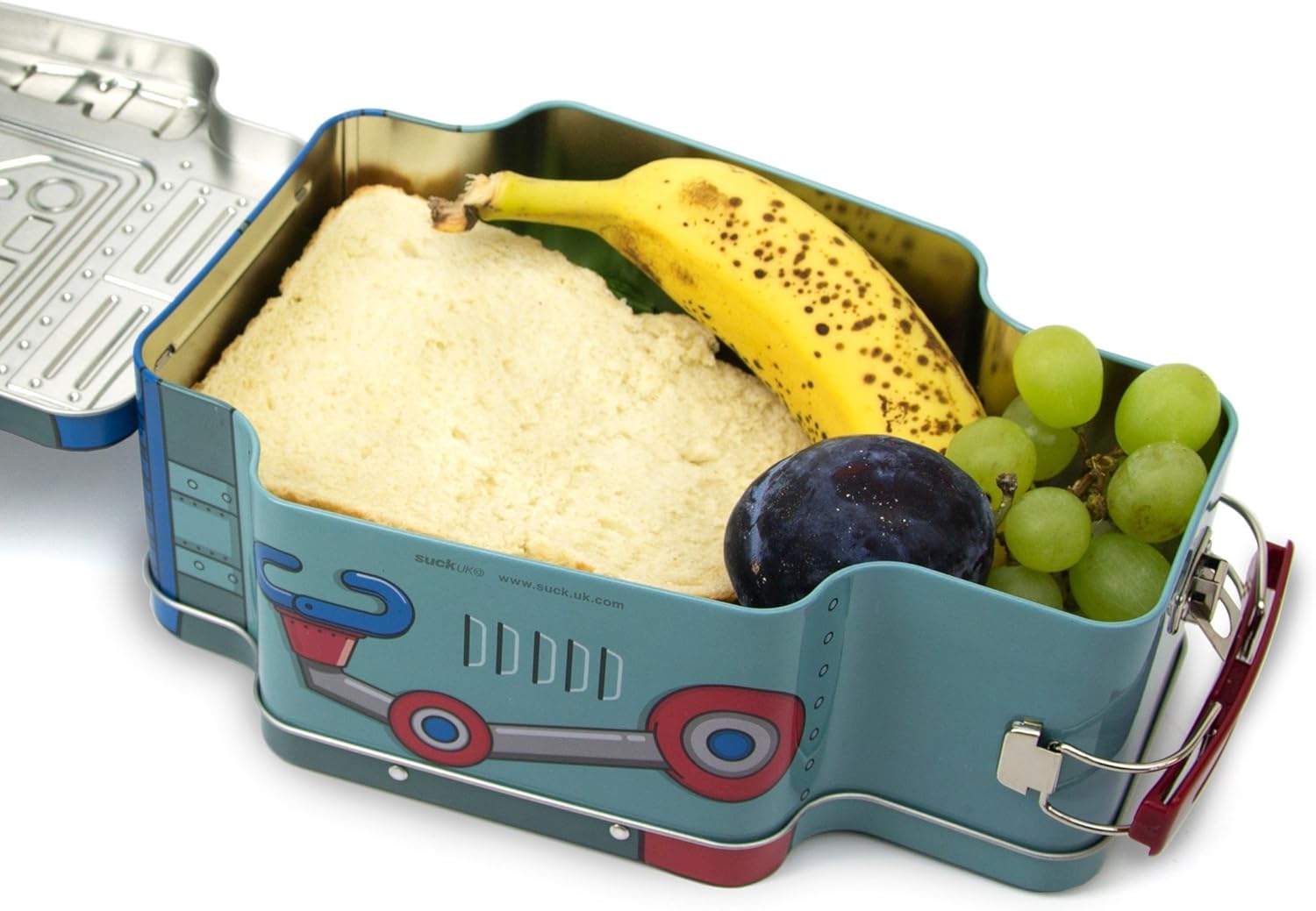 SUCK UK – ROBOT LUNCH BOX | TIN | TOY STORAGE | BEDROOM DECOR ...